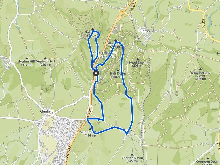 Queen Elizabeth Country Park loop — South Downs National Park | hike ...